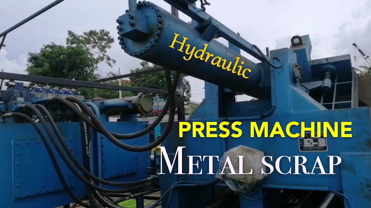 Mesin Hydraulic press - SCRAP ( Besi Bekas ,aluminium, dan sejenisnya ...