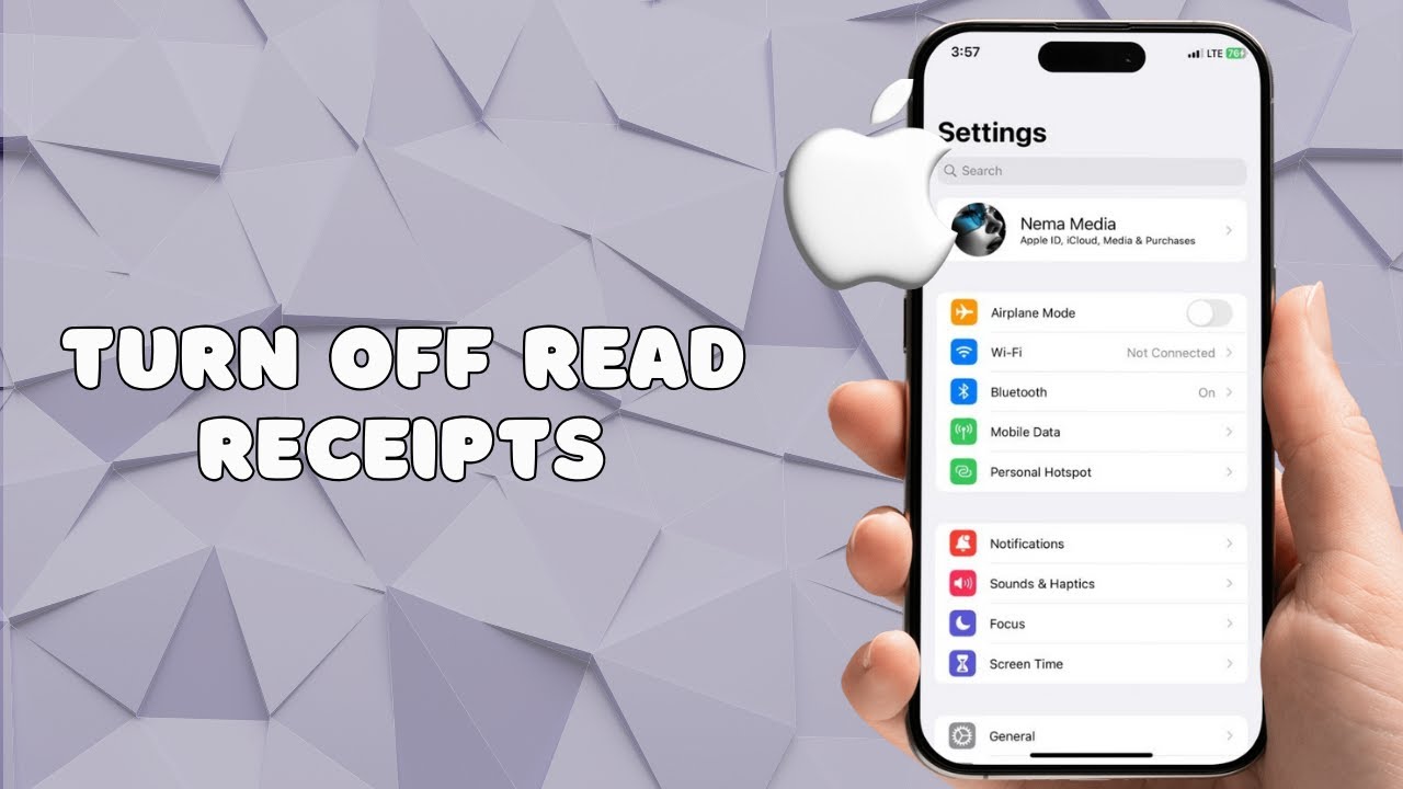 How To Turn Off Read Receipts On iPhone - YouTube