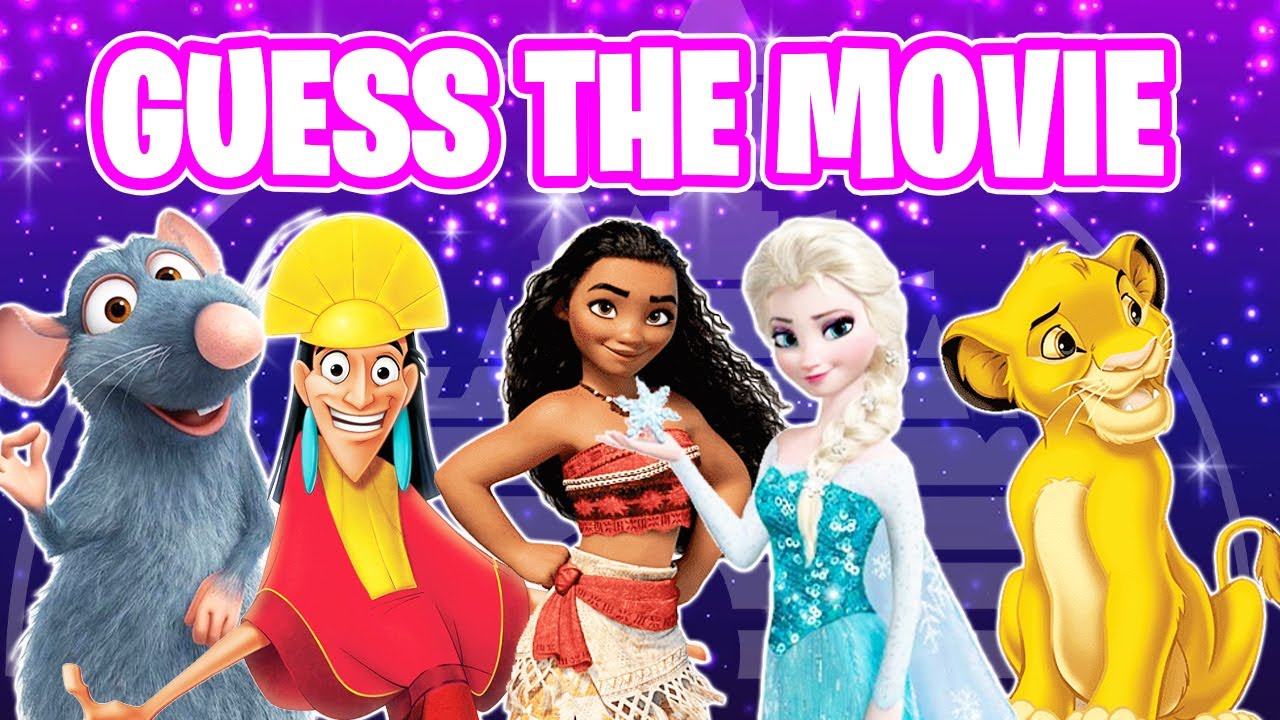 Disney Quiz | Guess The Disney Movie Or Character w/Emojis (2023 ...