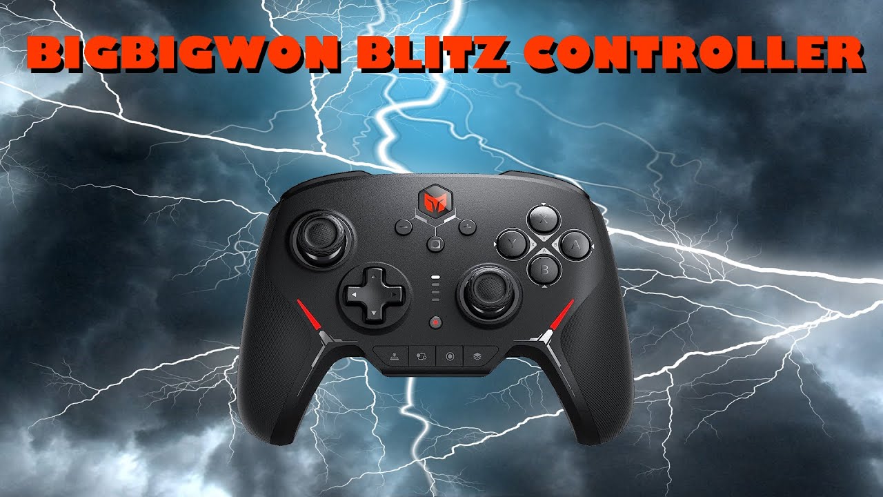 BIGBIG WON BLITZ CONTROLLER UNBOXING AND REVIEW - YouTube