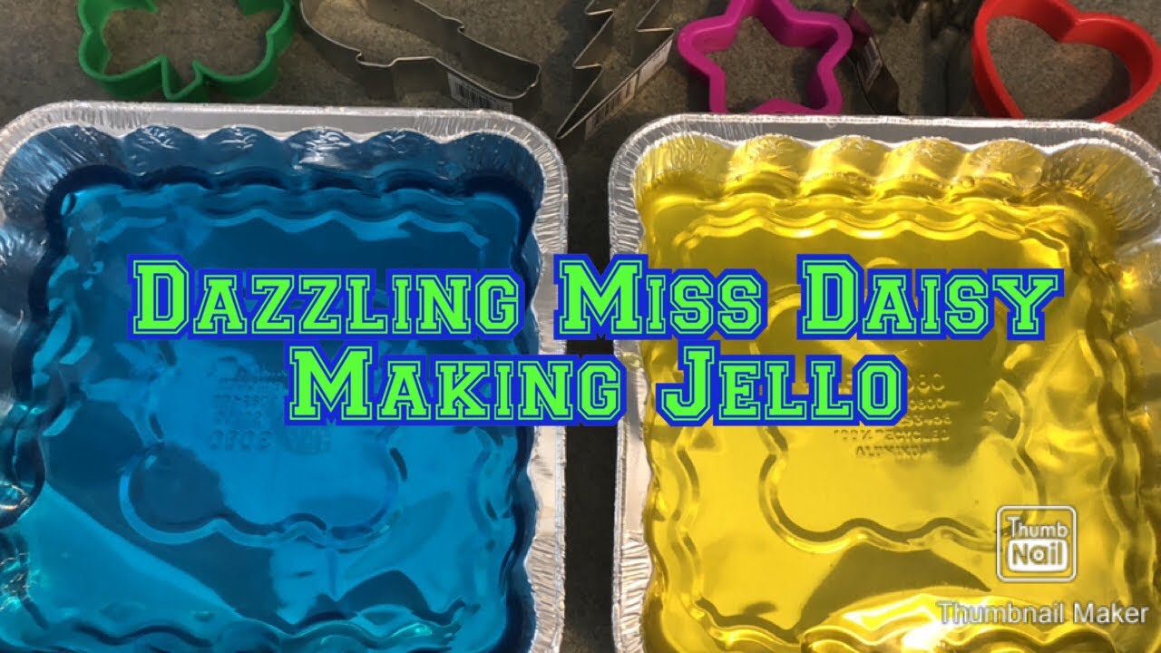 Me making Jello! - YouTube