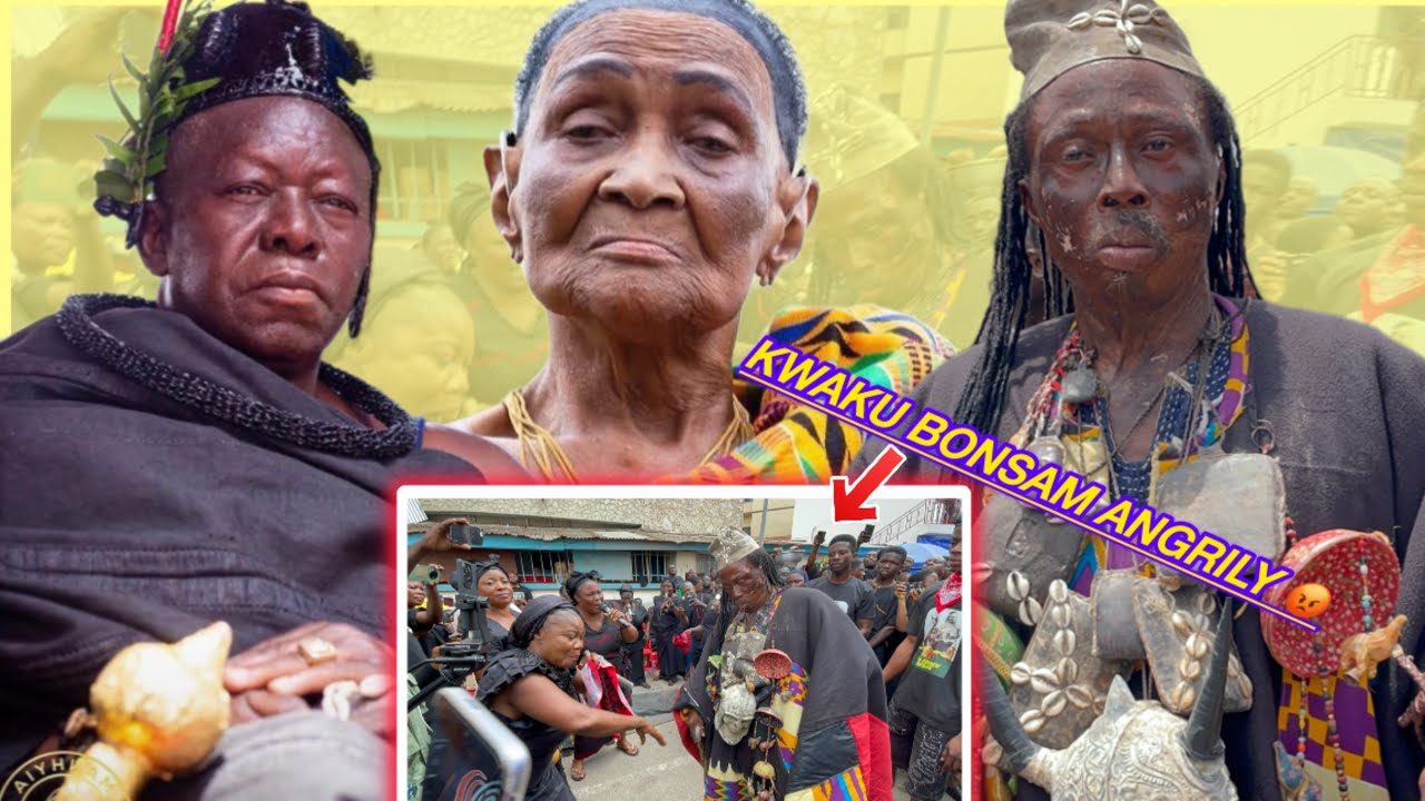 HOT 🔥Will Kwaku Bosam be able to greet OTUMFOUR today? Watch the ...