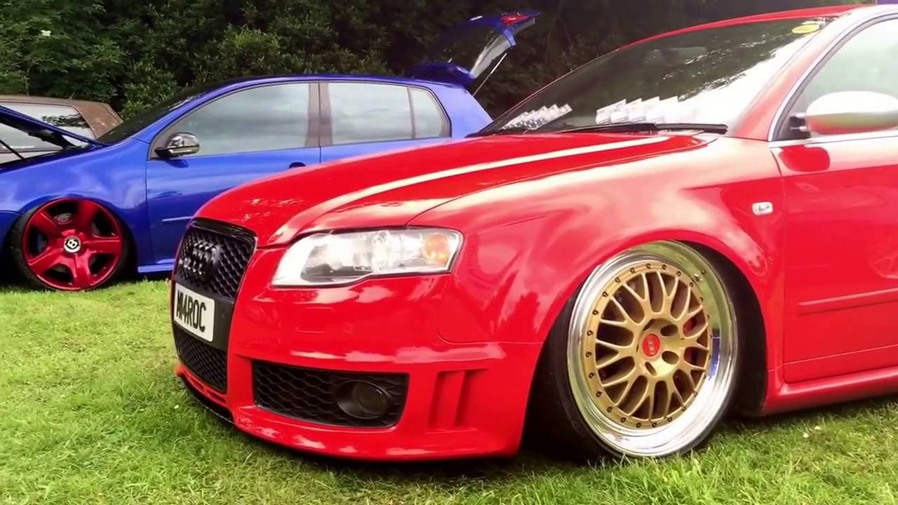 Tuned car meet - Low and Mean - YouTube