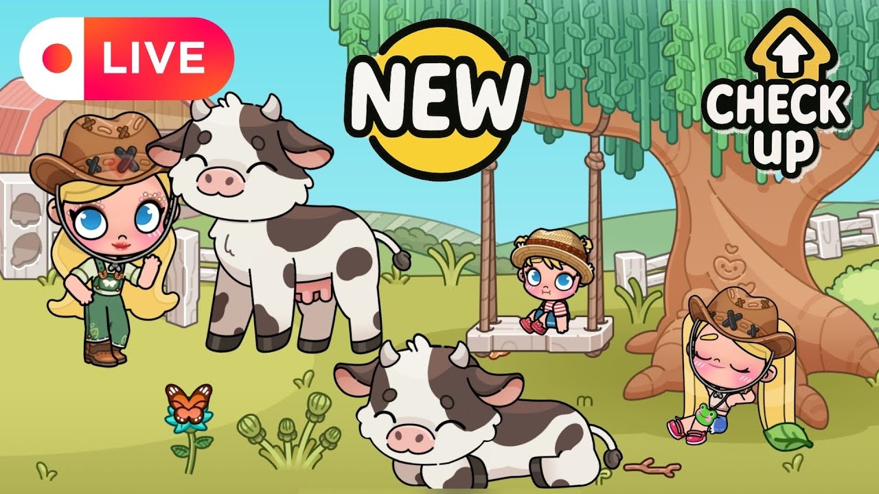 🐮 THE COWS ARE HERE! Pasture Update in Avatar World – Come Play with ...