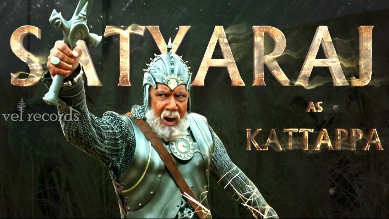 Sathyaraj as Kattappa AV | Baahubali | MM Keeravaani - YouTube