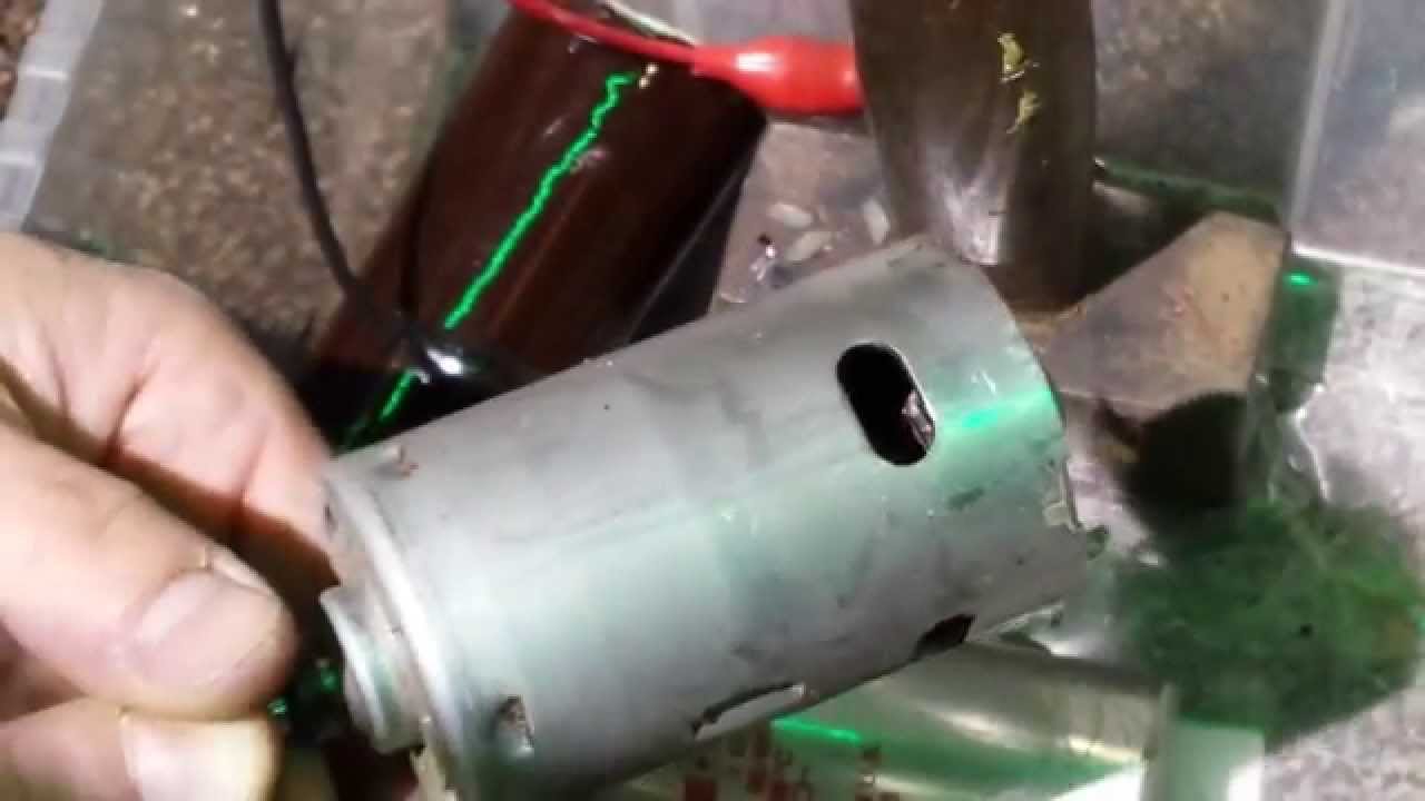 DC motor Execution on Variac - YouTube