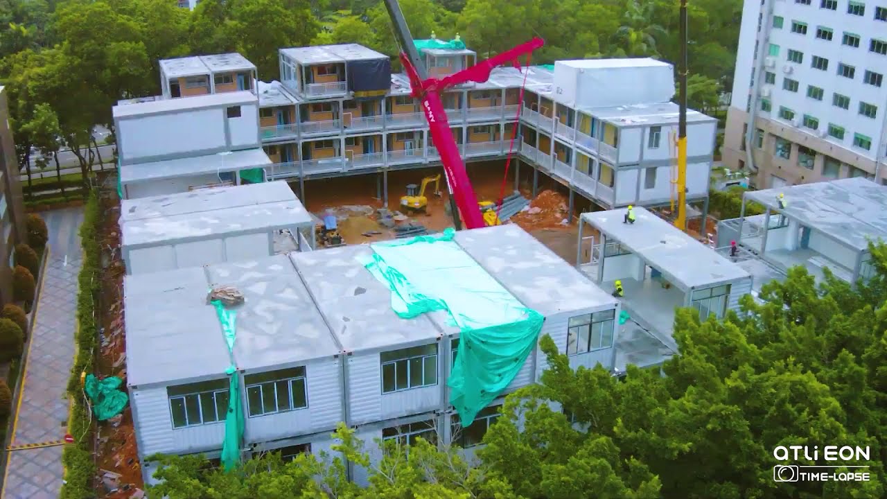 ATLI Time Lapse - Building a school in just 85 days - YouTube