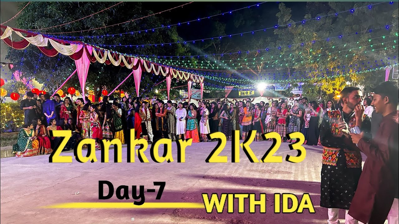 #Navratri #ZANKAR 2023#Day 7#with IDA jamnagar #GDCH JAMNAGAR - YouTube