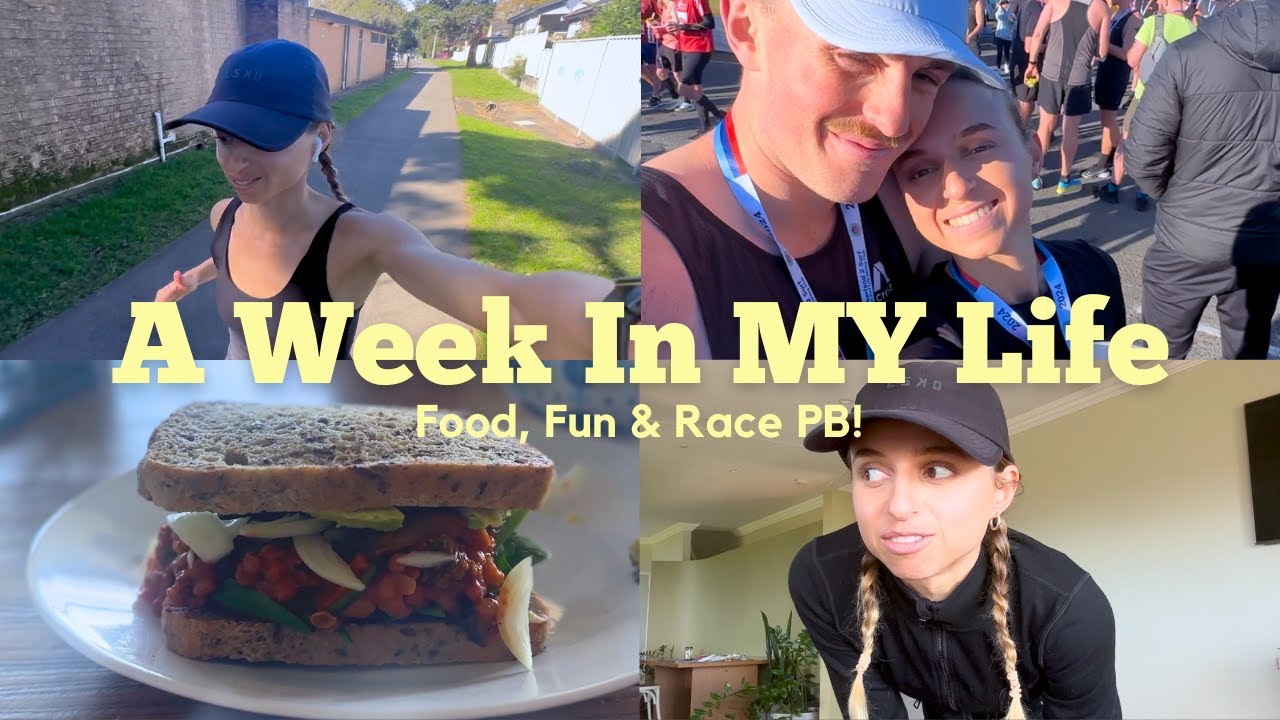 A Week In My Life: Running, Food, Fun & Race PB! - YouTube