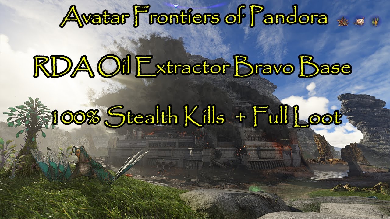 RDA Oil Extractor Bravo Base | 100% Stealth Kills | Full Loot | Avatar ...