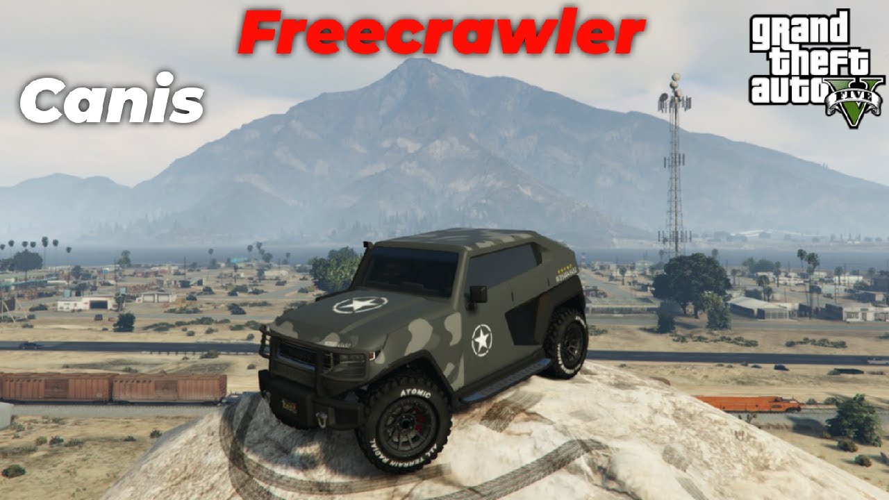 CUSTOM CANIS FREECRAWLER + TEST DE FRANCHISSEMENT - GTA ONLINE - YouTube