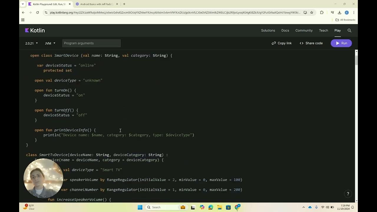 Part I: Getting Started with Kotlin: Basics, Variables, & Jetpack Compose | Android Basics - YouTube