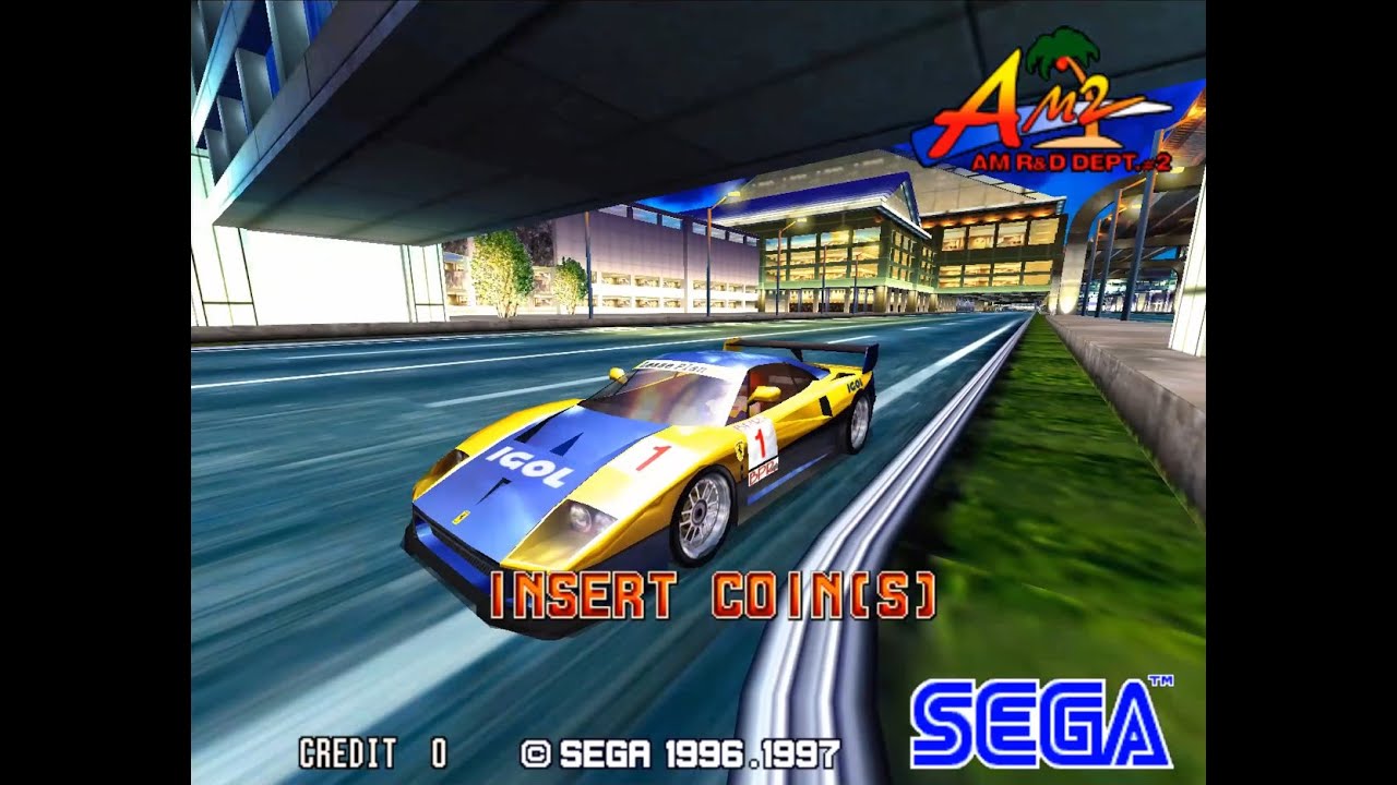 Scud Race Plus: Car Number 1 Full Attract Mode - YouTube