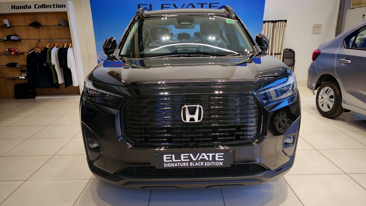 Honda Elevate Signature Black Edition ZX CVT | Honda Elevate Top End ...