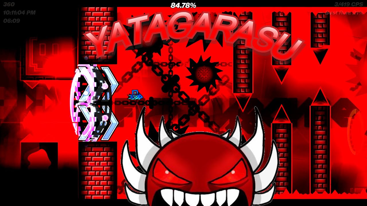 YATAGARASU (Extreme Demon) 100% by Trusta | Geometry Dash - YouTube