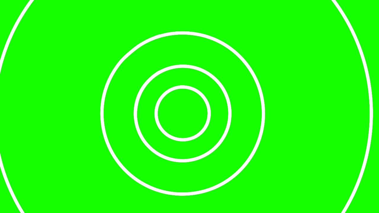 Free Green Screen ~ Signal/Circles - YouTube