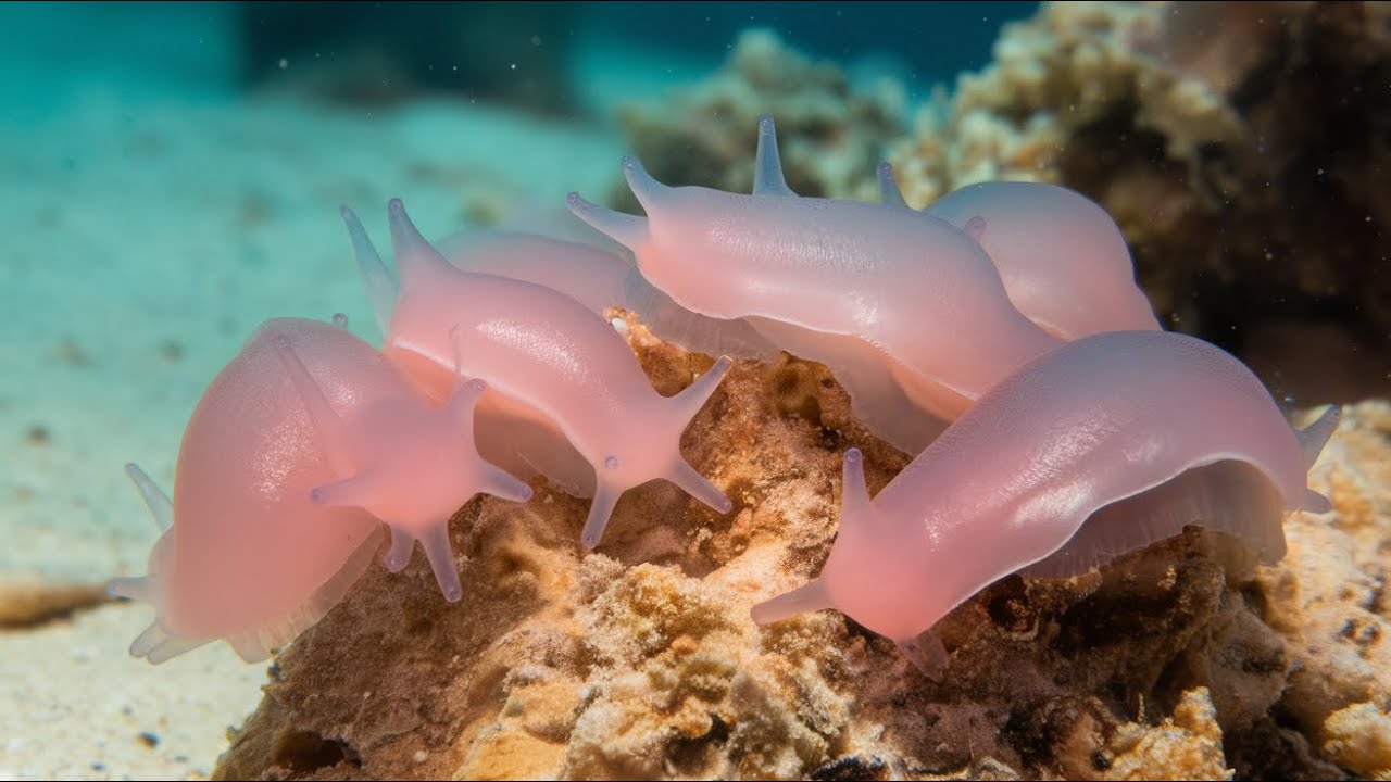 Insane Facts About Pink Sea Slugs - YouTube