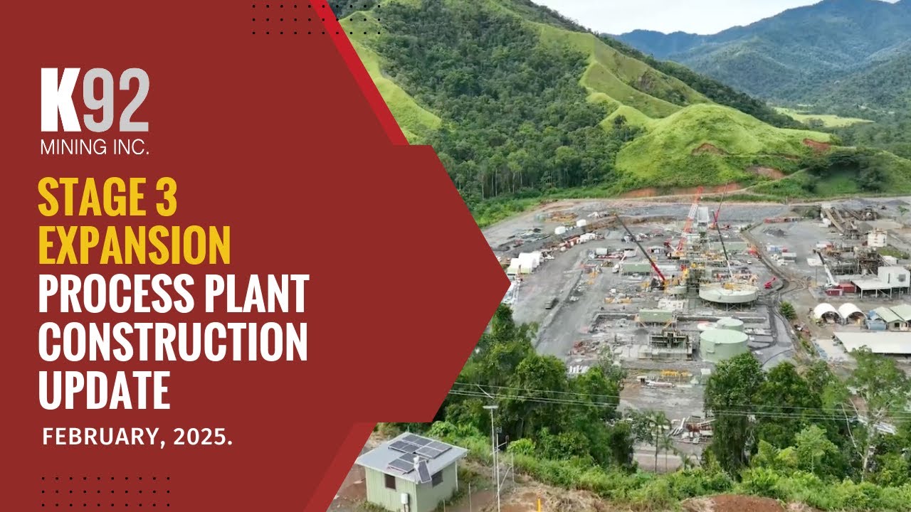 Stage 3 Expansion Process Plant Construction Update. - YouTube