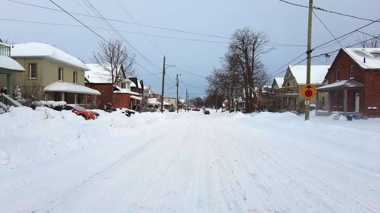 寒冬时安静的加拿大小镇Kitchener-日常Vlog Winter daily life in Kitchener - YouTube