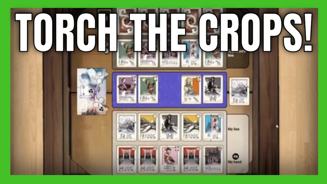 Burning My Rice Fields in Naishi on Board Game Arena - YouTube