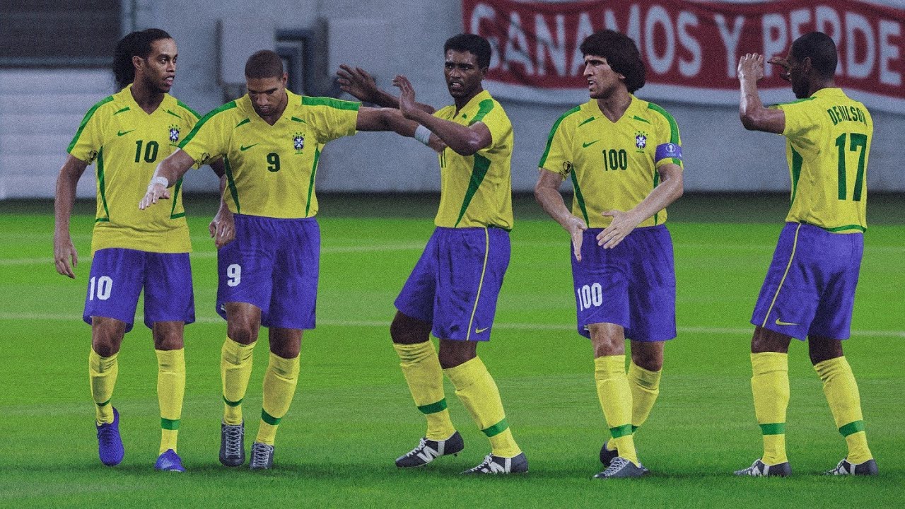 PES 2020 - Brazil Legends vs World Legends | Gameplay - PS4 PRO 60FPS ...