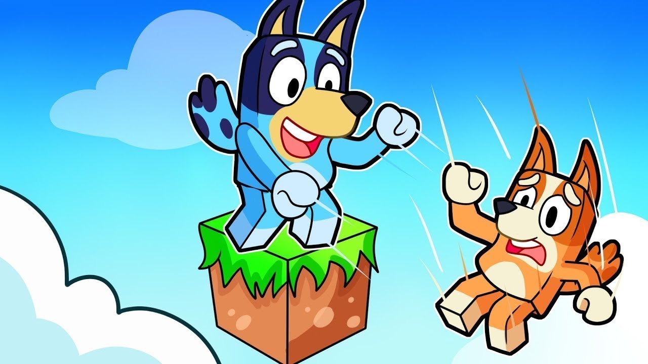 BLUEY Y BINGO ENCERRADAS EN UN BLOQUE EN ROBLOX 😱 LAS AVENTURAS DE ...