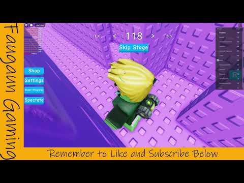 TROLL Jump Per Difficulty Chart Obby (DCO) - Level 118 Complete level solution.