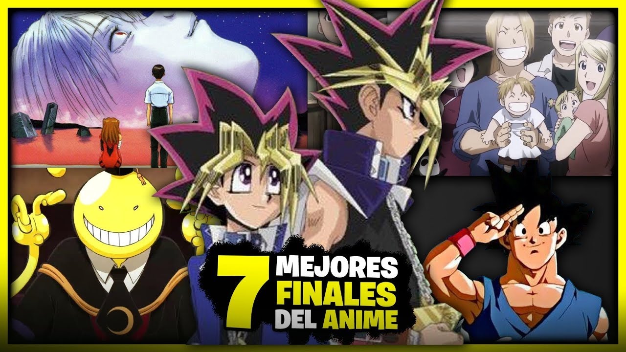 7 MEJORES FINALES DE ANIMES | ANZU361 - YouTube