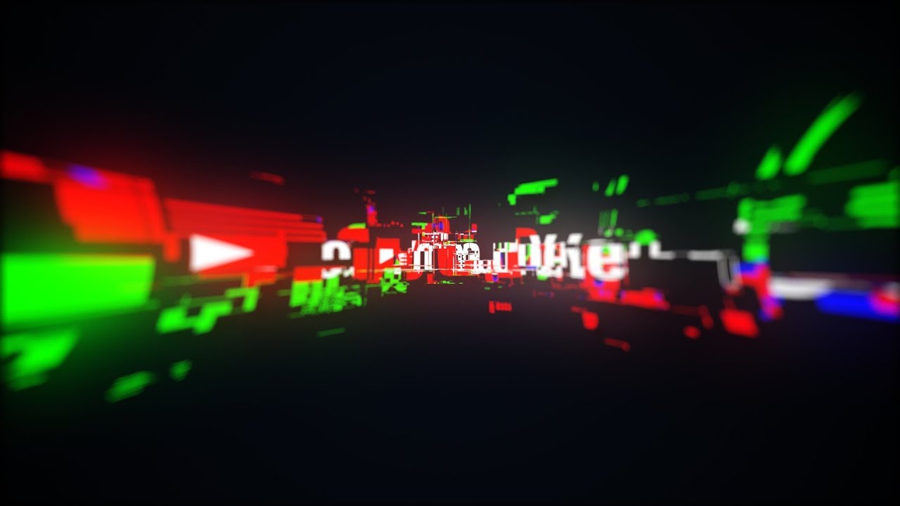 Glitch Logo Reveal Intro Template #4 After Effects - YouTube