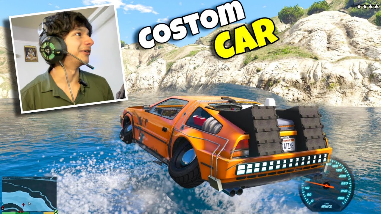 I BUILD THIS MAGIC CAR 😱 GTA 5 CRAZY !! | 5 STAR POLICE RARE CAR 😍 ...
