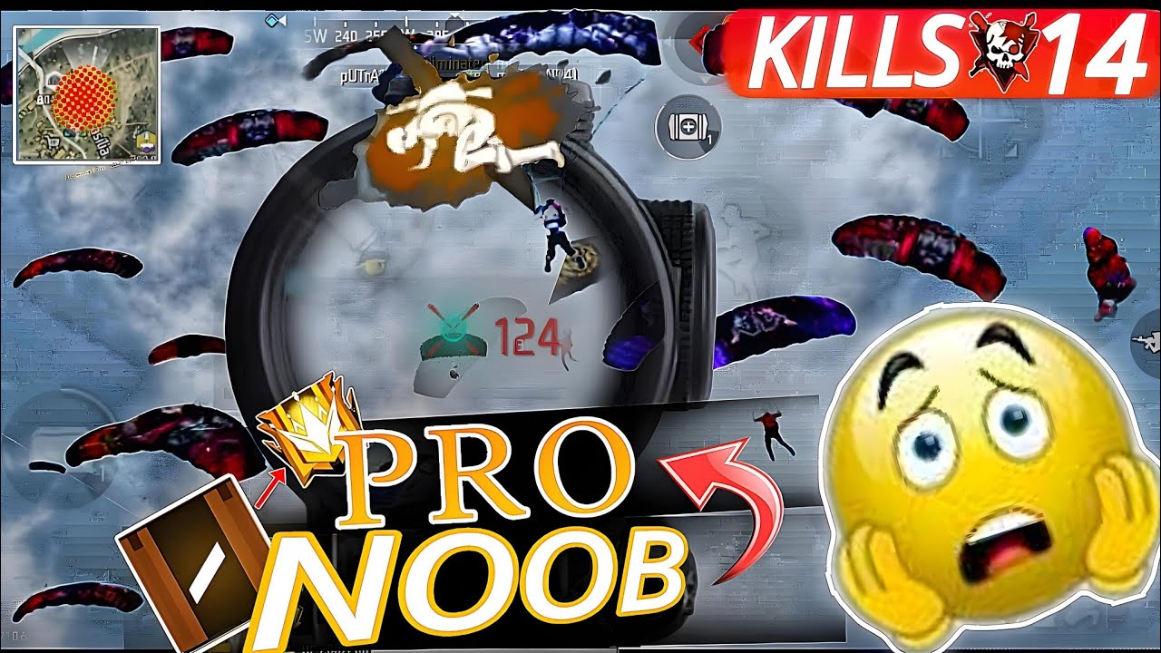 NOOB SE PRO 😱 || INDONESIA SERVER solo vs squad rank - YouTube