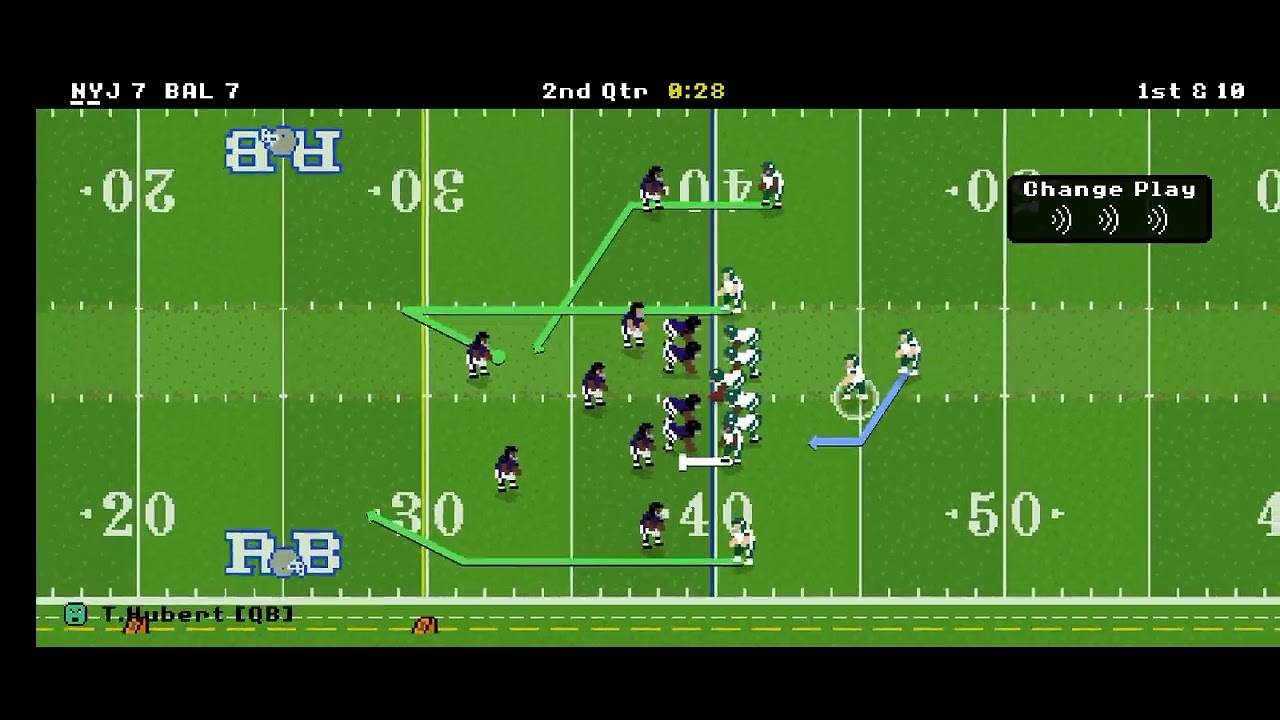 Retro Bowl - New York Jets v. Baltimore Ravens - YouTube