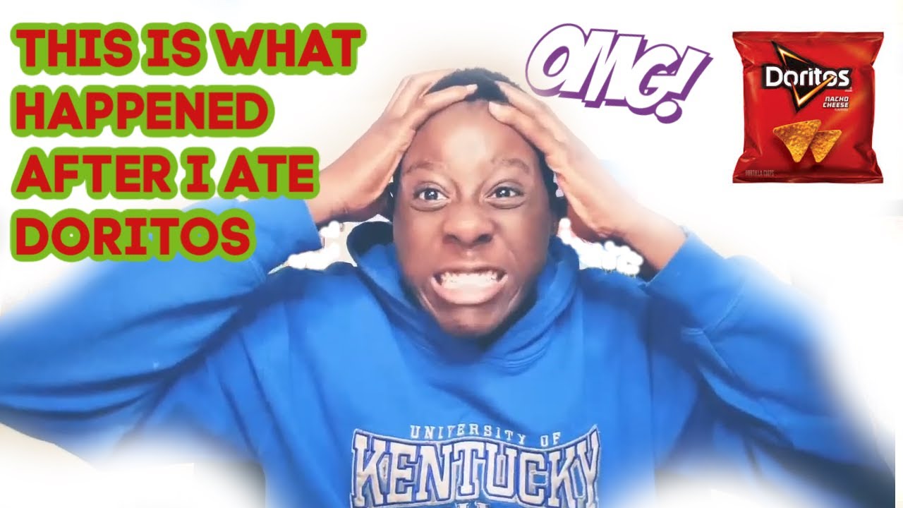 OMG! This is what happened after I ate Doritos - YouTube