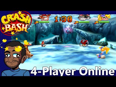 Crash Bash 4-Player Online (PARSEC) - Rilla's A Freak?... - YouTube