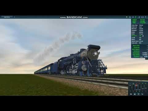 Trainz Racing: CNJ G3 "Blue Comet" vs PRR K4s - YouTube