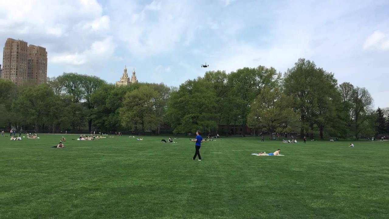 Lily Flying Camera Drone Demo in Central Park (Shutterbug.com) - YouTube