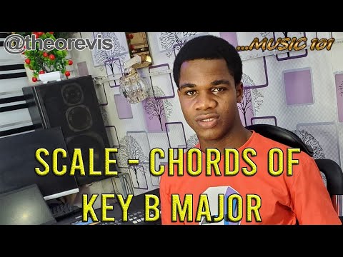 How to Play Piano/Organ/Keyboard 🎹🎹 /Scale Chords of Key B Major - YouTube