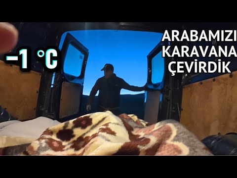 KARADENİZ’İN 2500 RAKIMLI DAĞINDA KAMP YAPTIK 