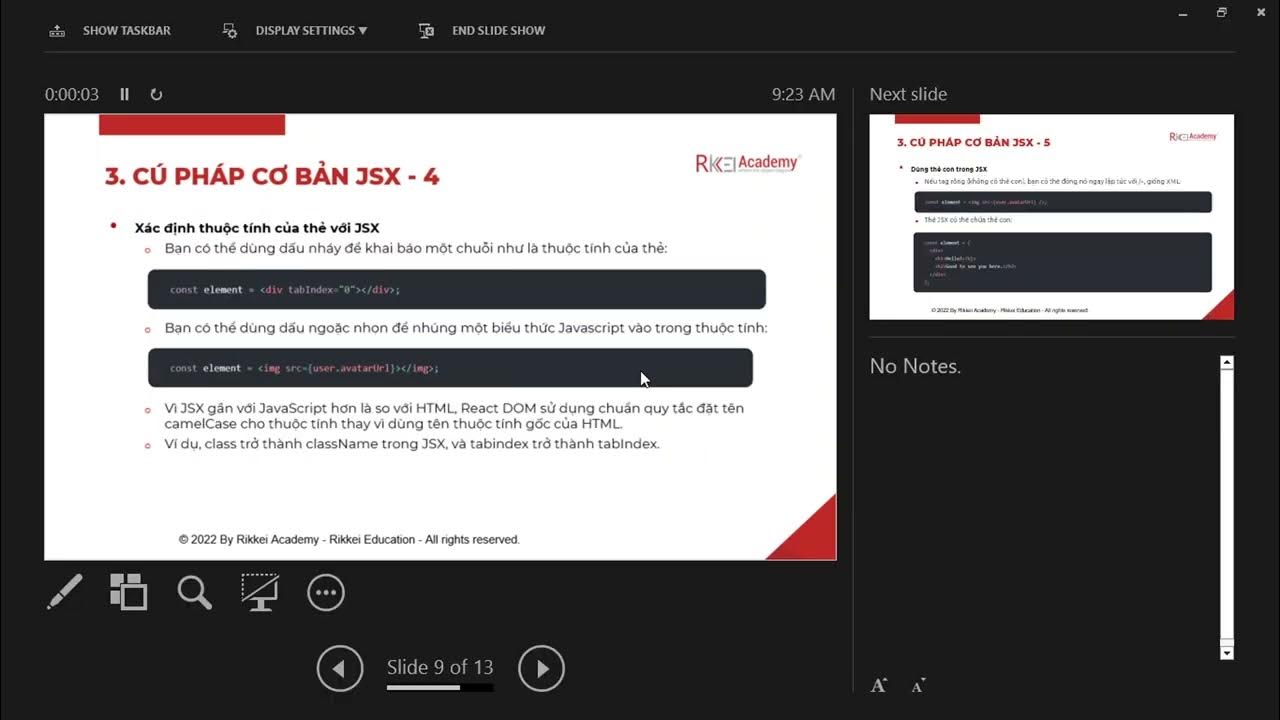 Rikkei Academy - Java - Module 02 - ReactJS - Session 01: Xây dựng component - part 02 - YouTube