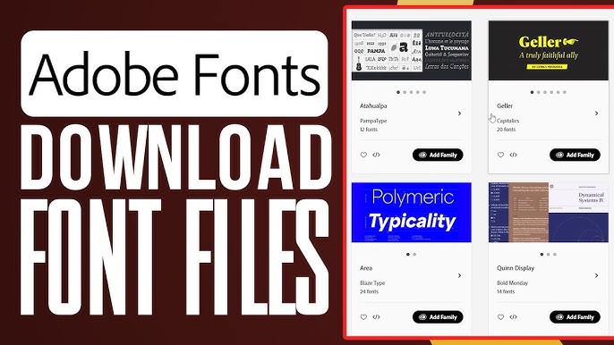 Adobe Fonts Download Photos