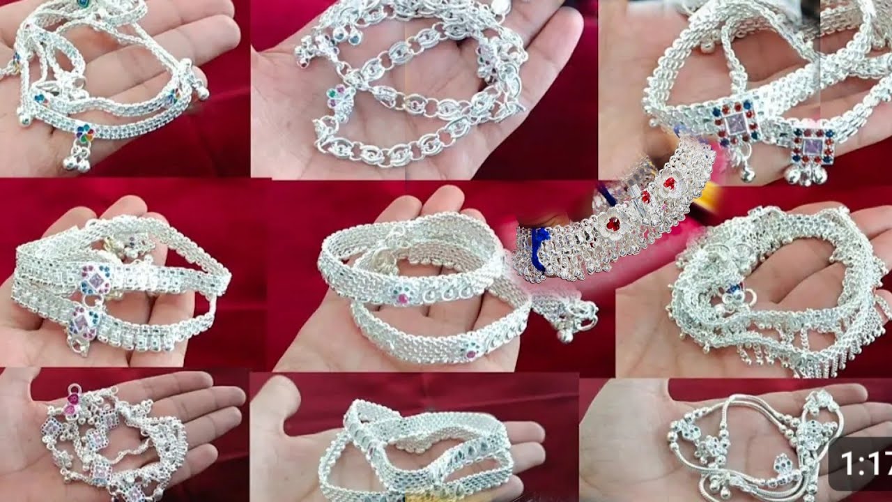 S Tora Payal new collection silver heavy pajeb beautiful Payal bahut hi ...