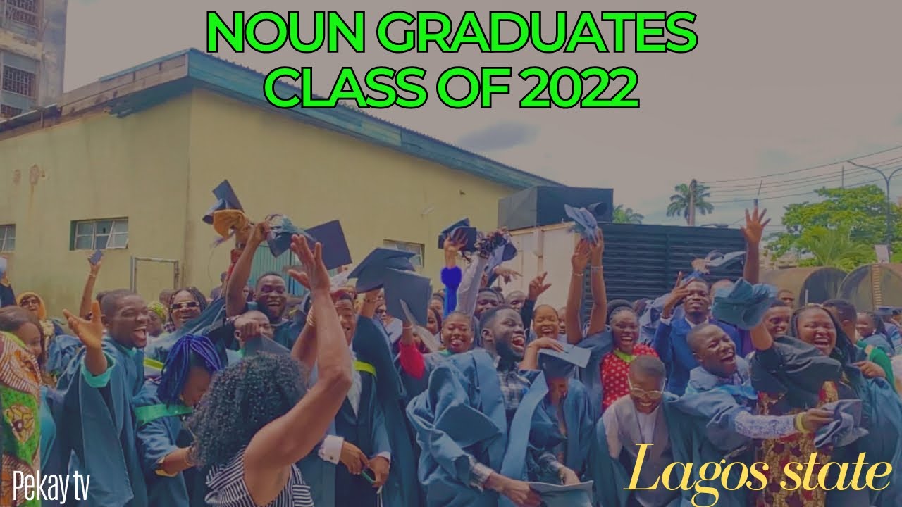 NOUN CONVOCATION CLASS OF 2022 - YouTube