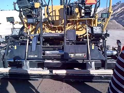 Caterpillar AP1000E With Averaging Sonic Beam - YouTube