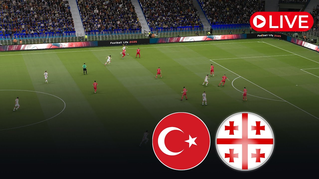 LIVE: Georgia vs Turkey | World Cup 2026 Qualifiers | Watch efootball ...