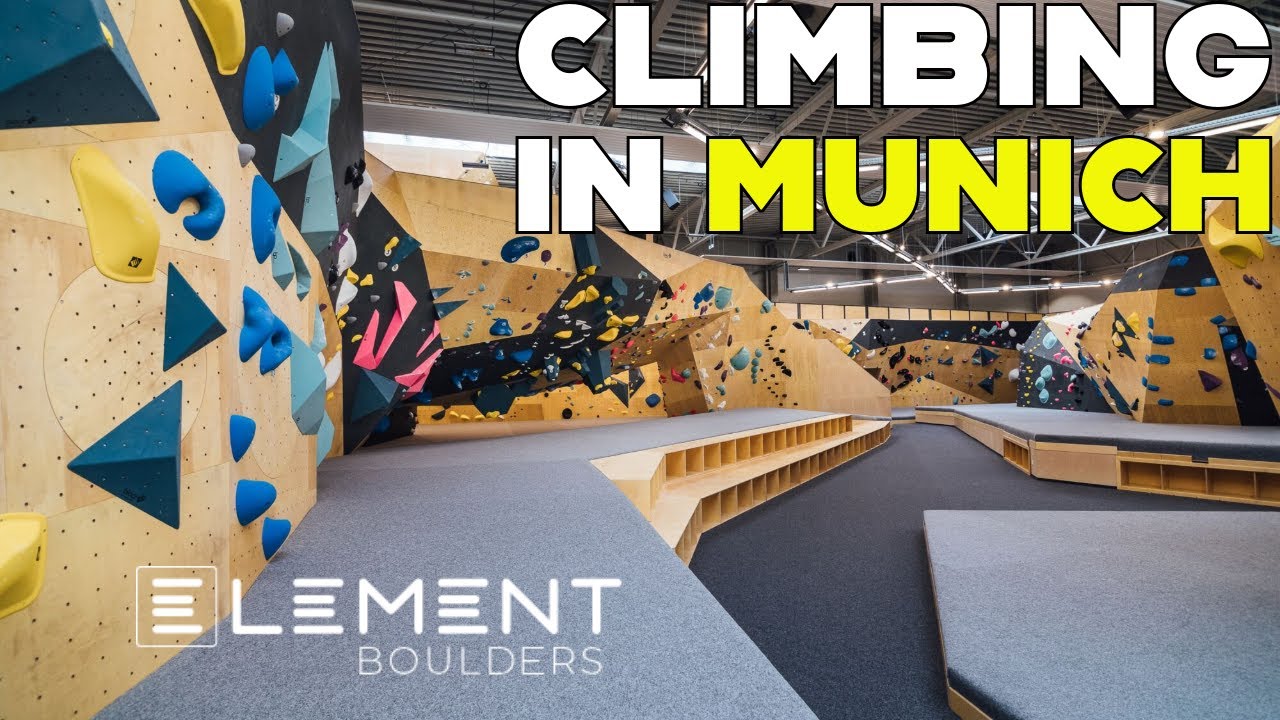 Review: Element Boulders Munich Germany - YouTube