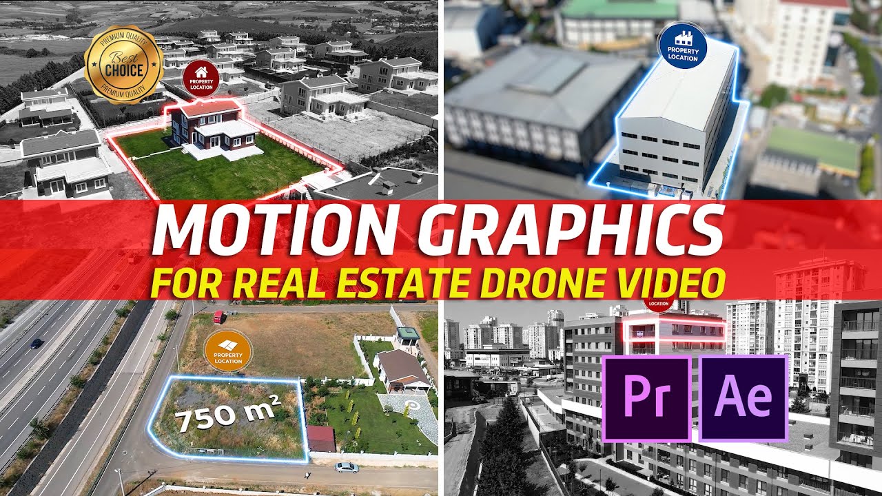 I will do real estate drone video motion graphics in 24 hours - YouTube