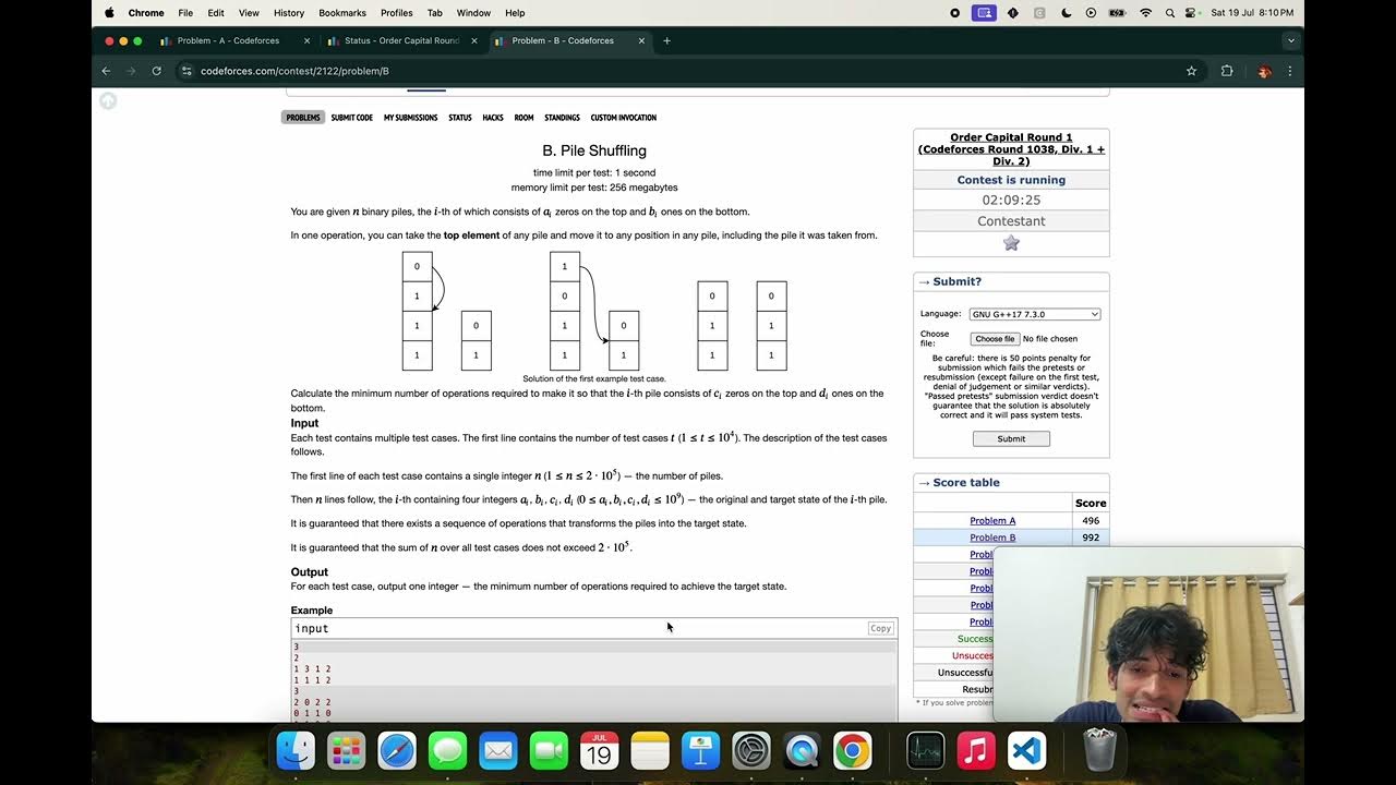 Codeforces Round 1038, Div. 1 + Div. 2 | Rated Screen Cast | Teja-Smart - YouTube