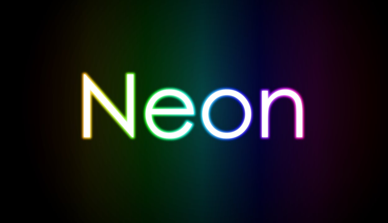 GIMP Neon Glowing Text YouTube GIMP Neon Glowing Text YouTube