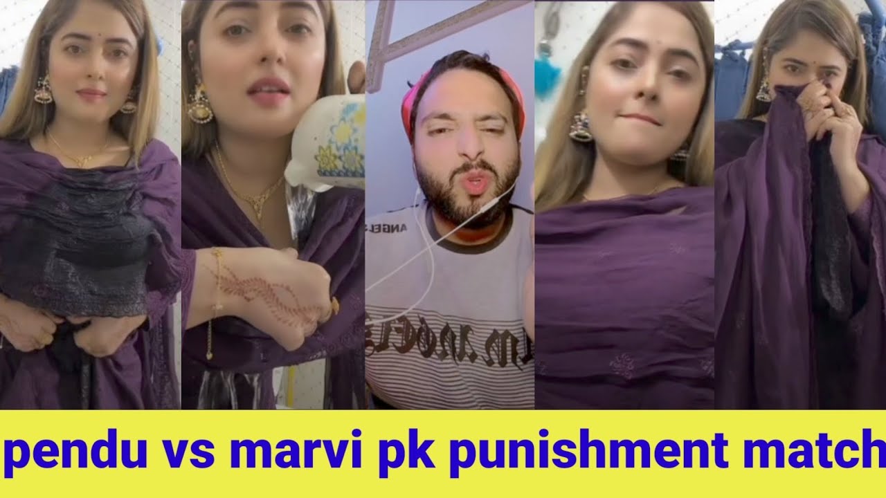pendu vs marvi ch pk punishment match | pintu tik tok live superpk star - YouTube