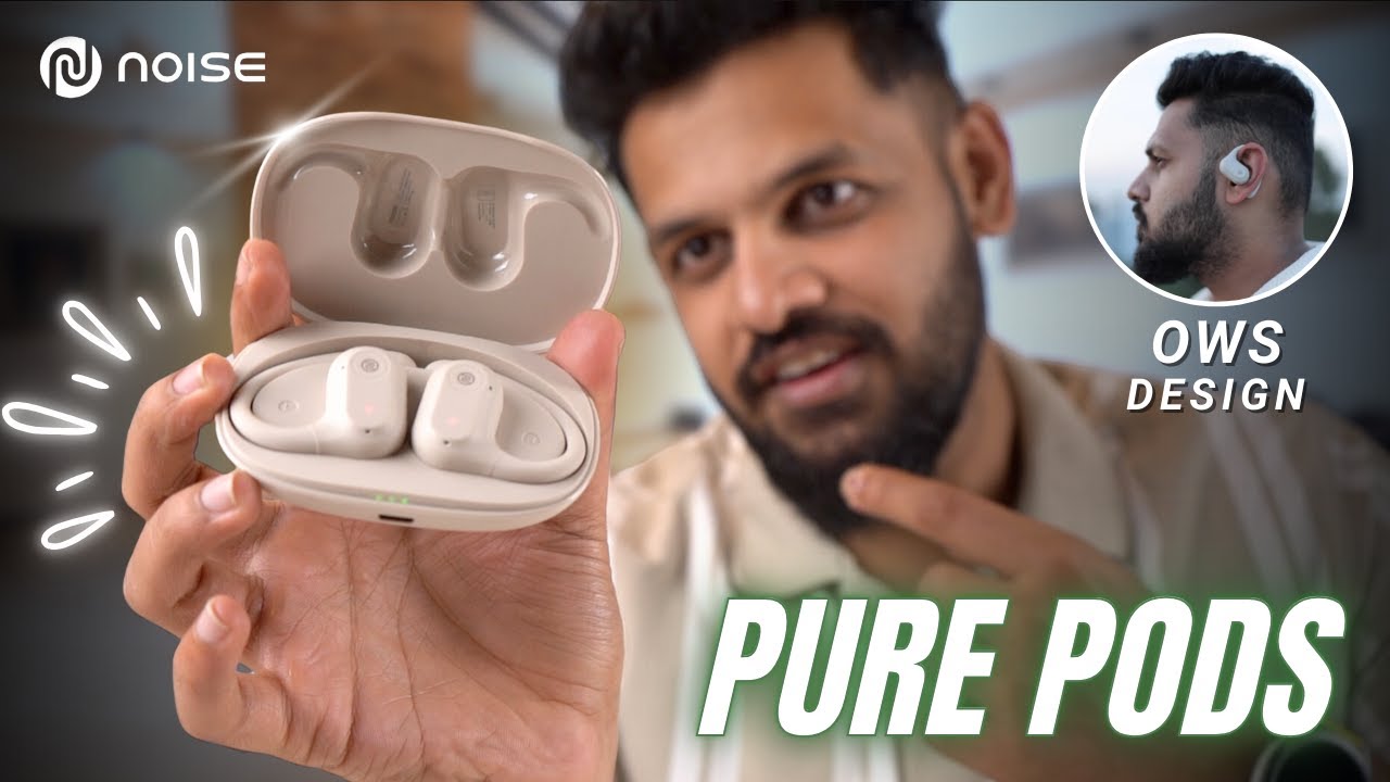 Noise Pure pods India's Best Open Ear Wireless Buds || Unboxing ...